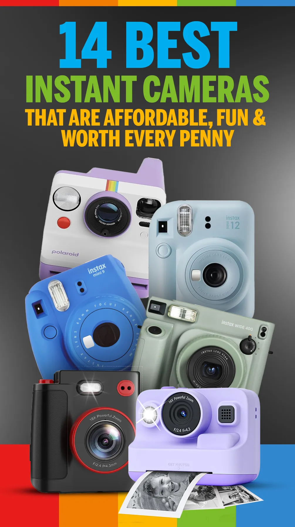 14 Best Instant Cameras That Are Affordable, Fun & Worth Every Penny ...